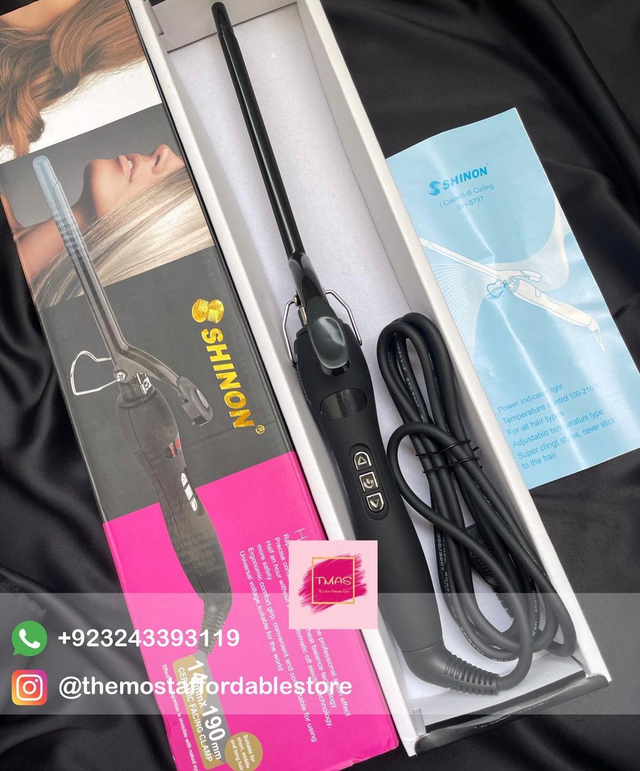 9 mm Curling Rod perfect for noodle curls – THE MOST AFFORDABLE STORE